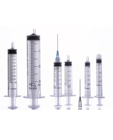 Troge Syringes, Luer Slip, Various sizes - IMS Euro