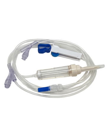 IMS IV Giving Set with 2 Needle Free Valves | IMS Euro