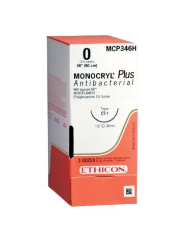 Ethicon Monocryl Plus Antibacterial Sutures | IMS Euro